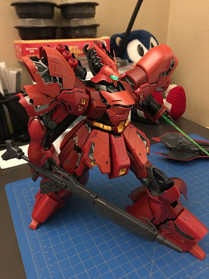 1/100 Master Grade Gundam Series- MSN04 Sazabi Ver. Ka UC0093 Neo Zeon ...