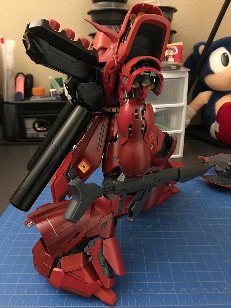 1/100 Master Grade Gundam Series- MSN04 Sazabi Ver. Ka UC0093 Neo Zeon ...