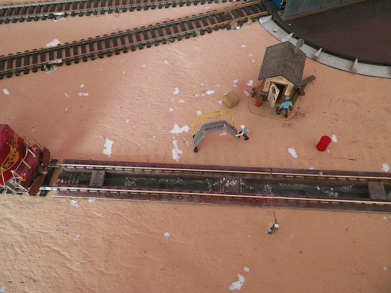 Locomotive Inspection Pit Kit Code 100 Rail -- Model Train Track -- HO ...