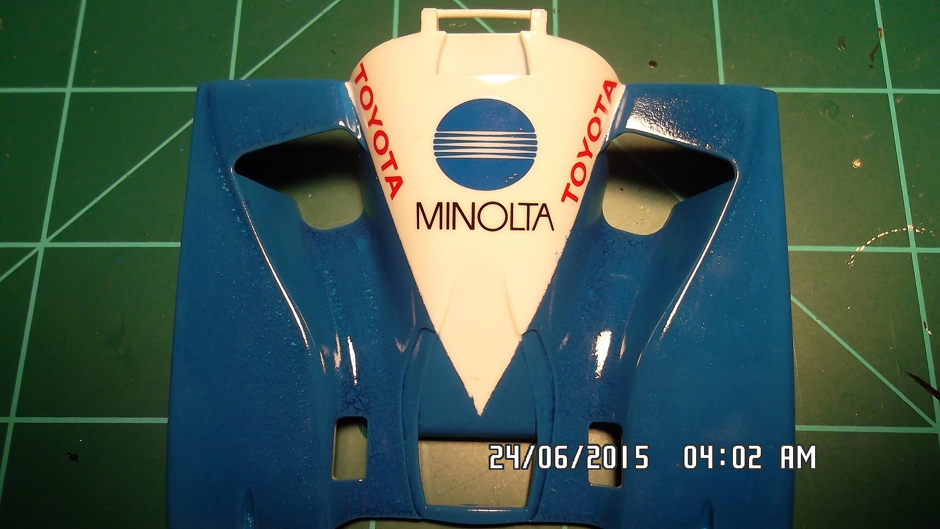 Toyota 88C-V Minolta Racecar GP -- Plastic Model Car Kit -- 1/24 Scale ...