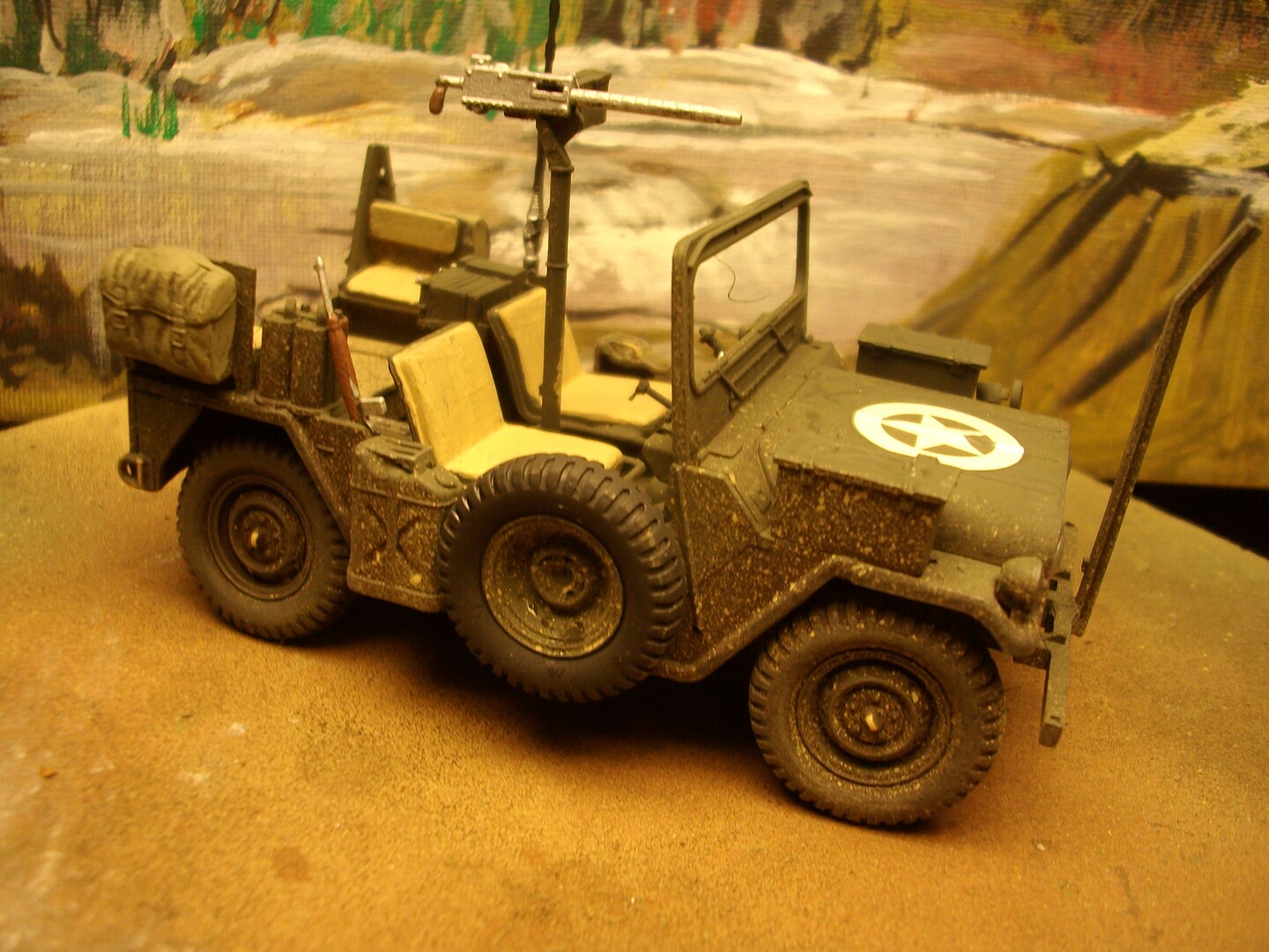 US M151A2 w/Tow Launcher -- Plastic Model Military Vehicle Kit -- 1/35 ...