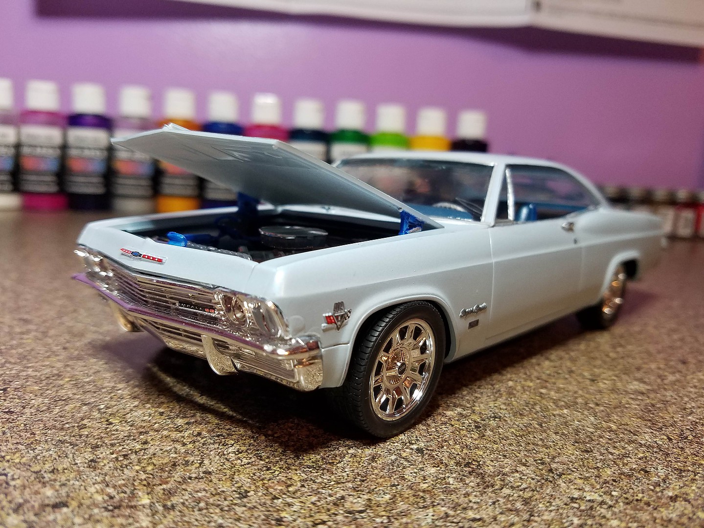 1965 Chevy Impala -- Plastic Model Car Kit -- 1/25 Scale -- #85-4190 ...