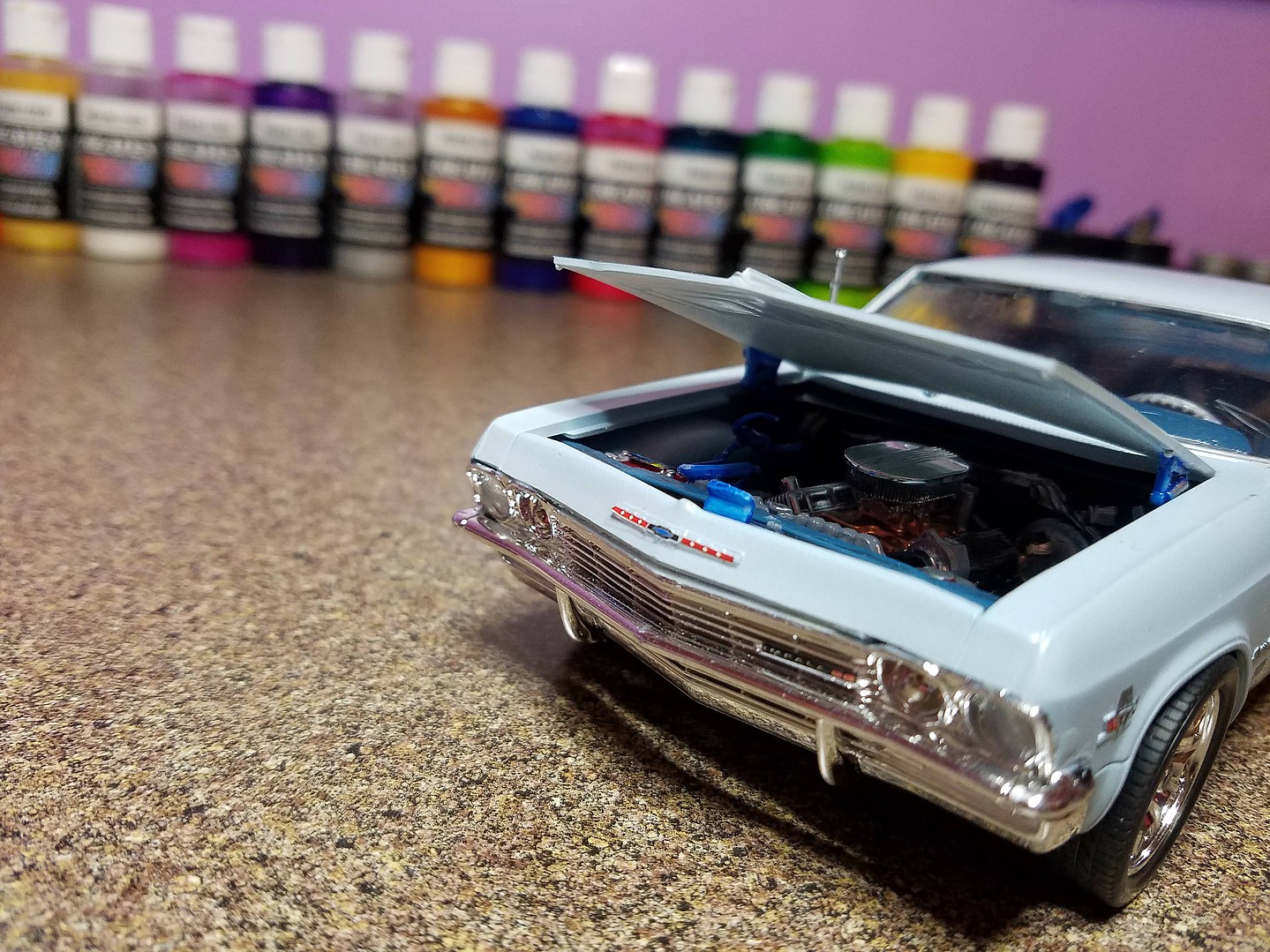 1965 Chevy Impala -- Plastic Model Car Kit -- 1/25 Scale -- #85-4190 ...