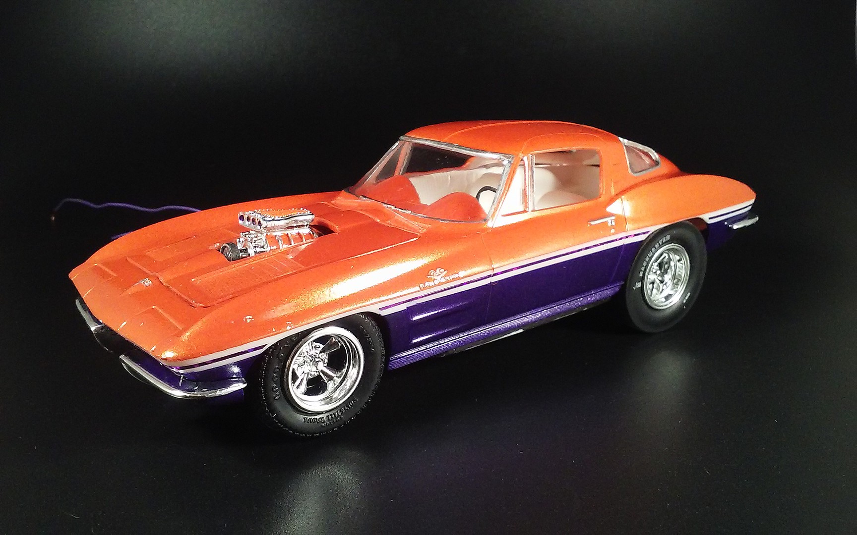 1963 CORVETTE -- Plastic Model Car Kit -- 1/25 Scale -- #861 pictures ...