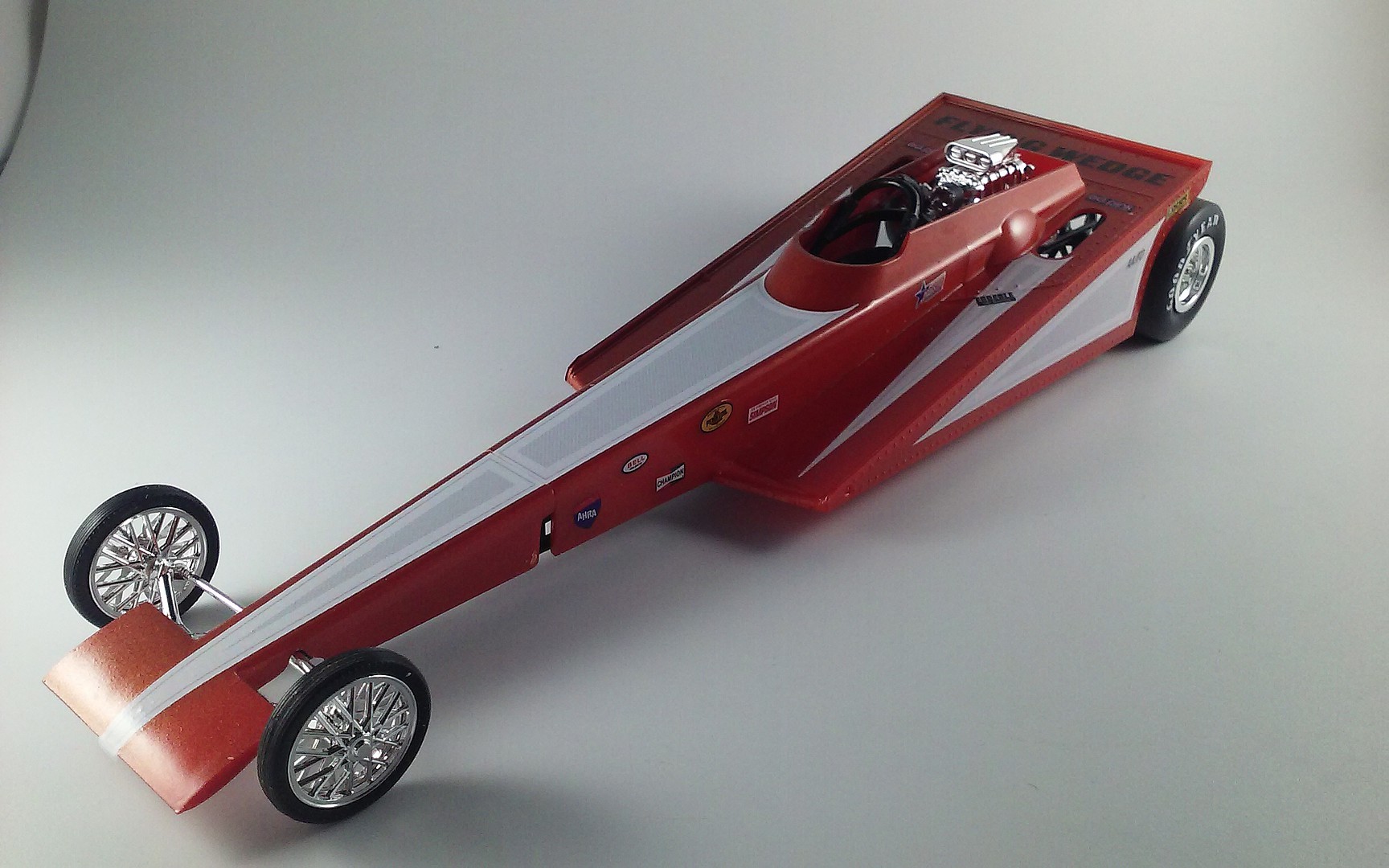 Gallery Pictures AMT Flying Wedge Dragster Original Art Serie Plastic ...
