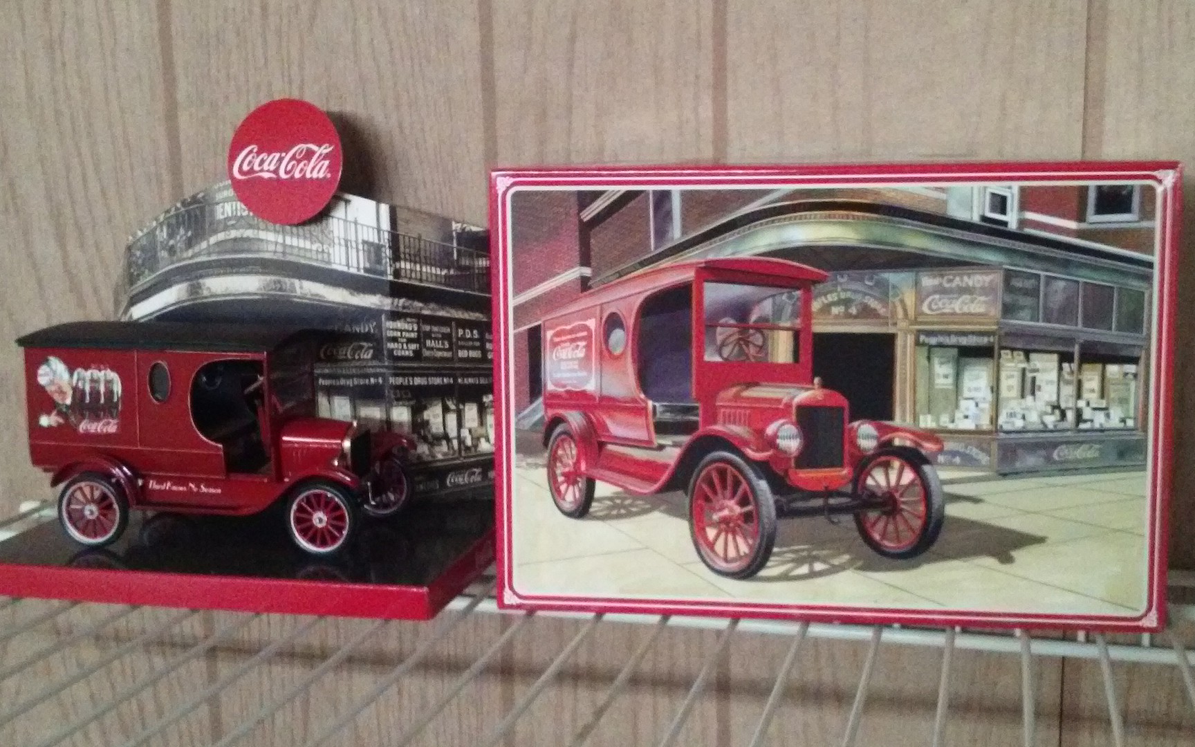 Gallery Pictures AMT Coca Cola 1923 Ford Model T Delivery Plastic Model ...