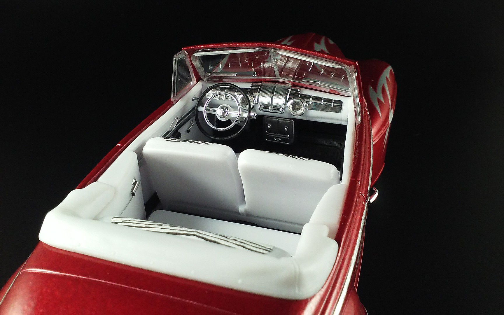 Greased Lightning 1948 Ford Convertible -- Plastic Model Car Kit -- 1/ ...
