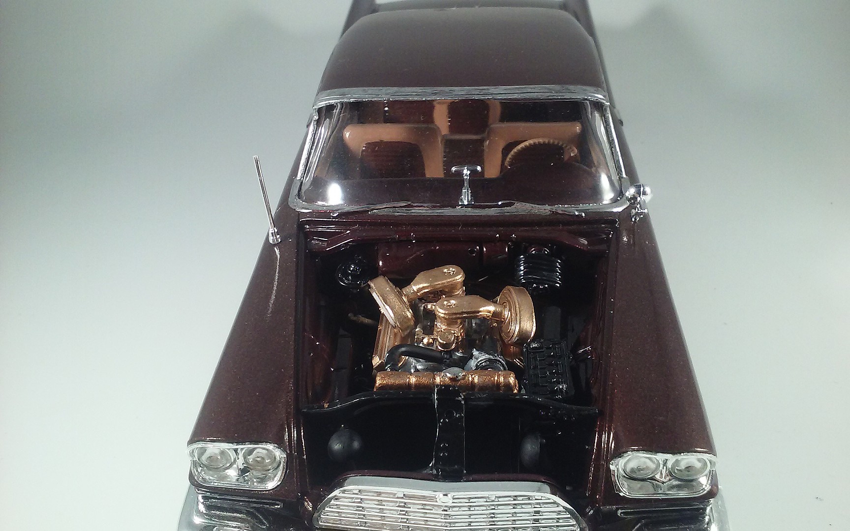 1957 Chrysler 300 -- Plastic Model Car Kit -- 1/25 Scale -- #1100-12 ...