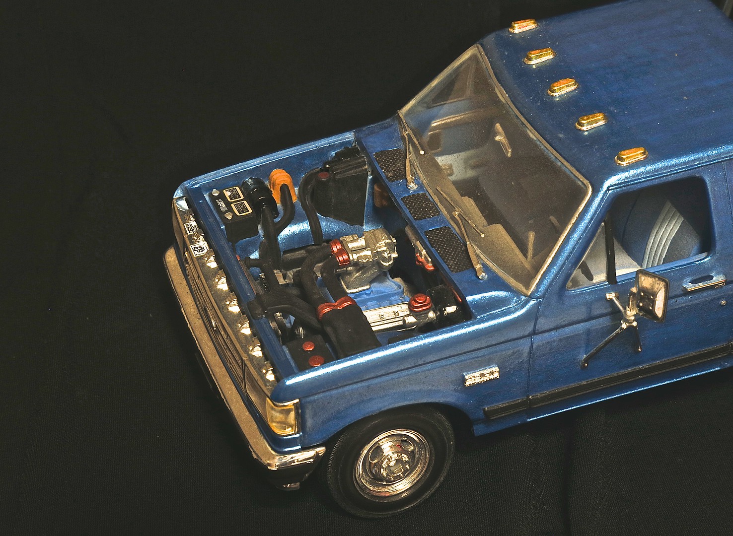 1991 Ford F-350 Dually -- Plastic Model Truck Kit -- 1/24 Scale ...