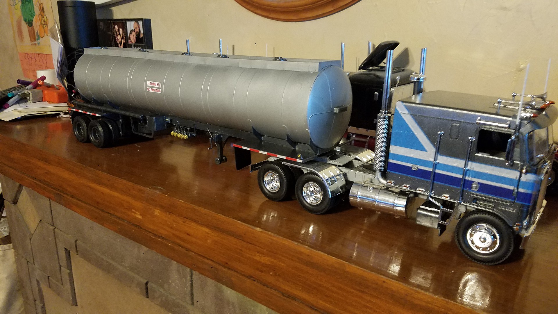 Gallery Pictures AMT 1/25 Shell Tanker Trailer Plastic Model Trailer ...