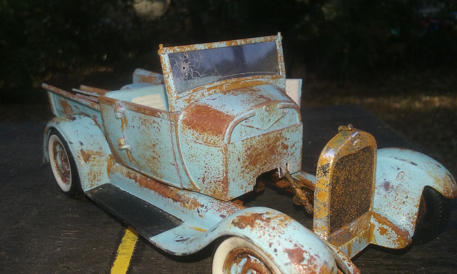 1929 Ford Rat Rod (3 in 1) -- Plastic Model Truck Kit -- 1/25 Scale ...