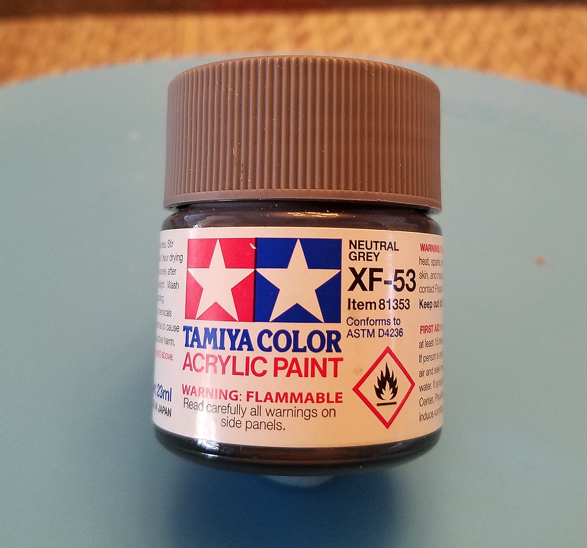 Gallery Pictures Tamiya Acrylic XF53 Neutral Gray 3/4 oz Hobby and ...