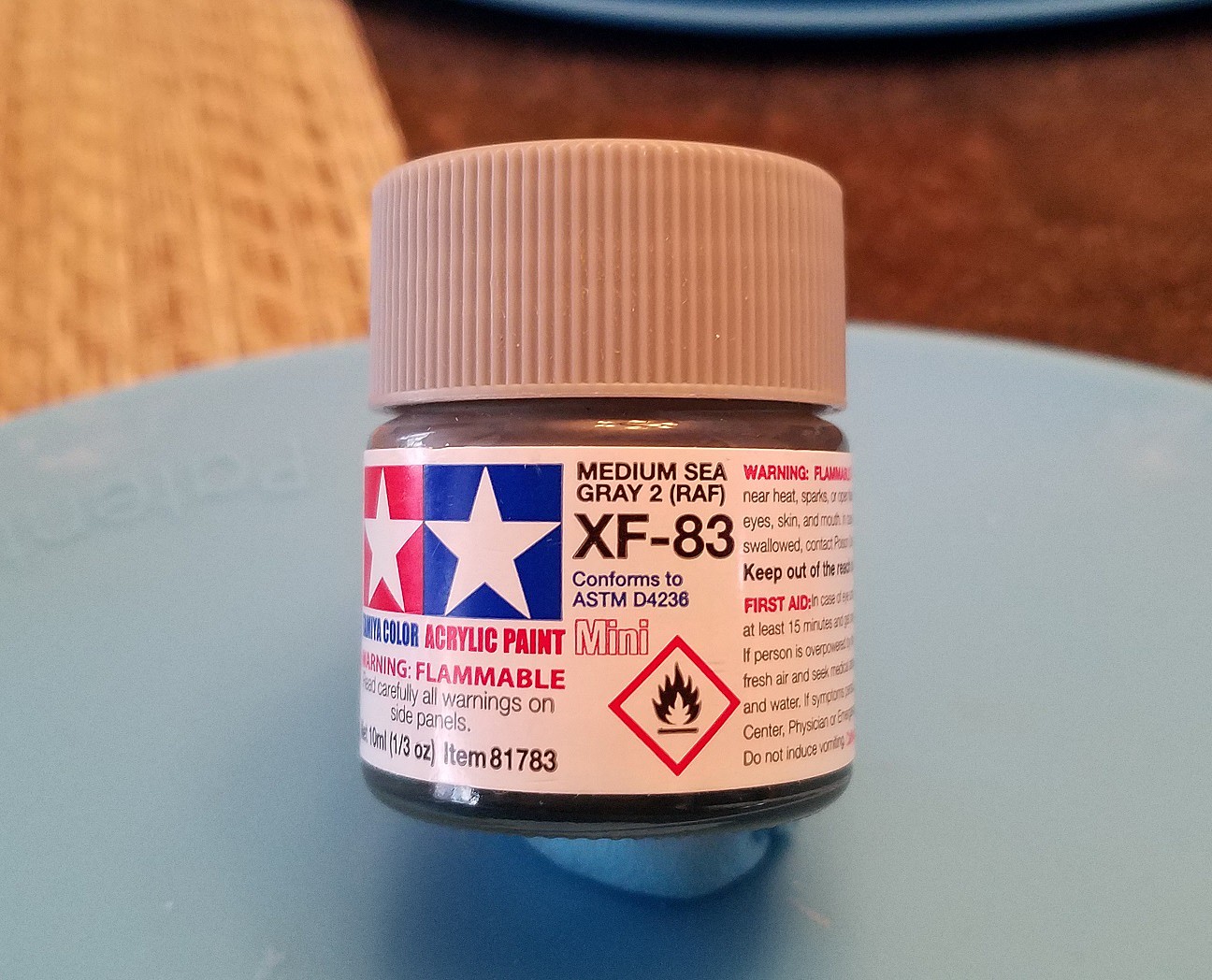 Gallery Pictures Tamiya Acrylic Mini XF83 Medium Sea Gray 2 RAF 1/3 oz ...