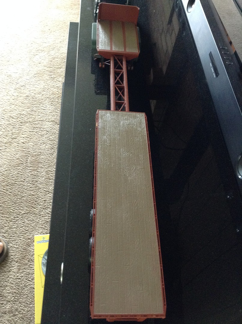 Great Dane Flat Bed Trailer -- Plastic Model Vehicle Kit -- 1/25 Scale ...