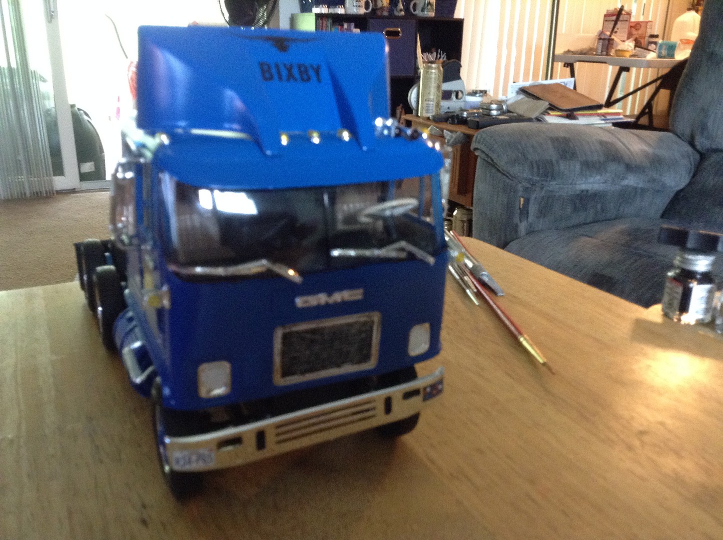 GNC Astro 95 Semi Tractor -- Plastic Model Car Kit -- 1/25 Scale ...