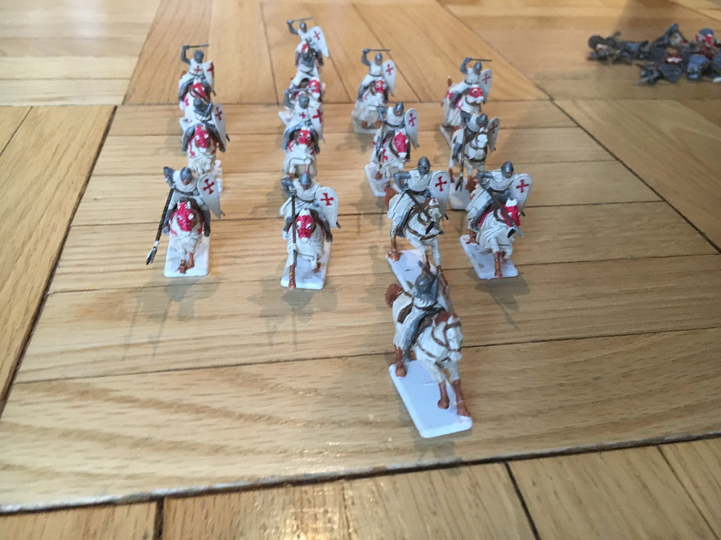 Medieval Era Templar Knights -- Plastic Model Military Figure Kit -- 1/ ...