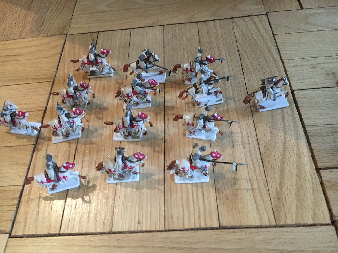 Medieval Era Templar Knights -- Plastic Model Military Figure Kit -- 1/ ...