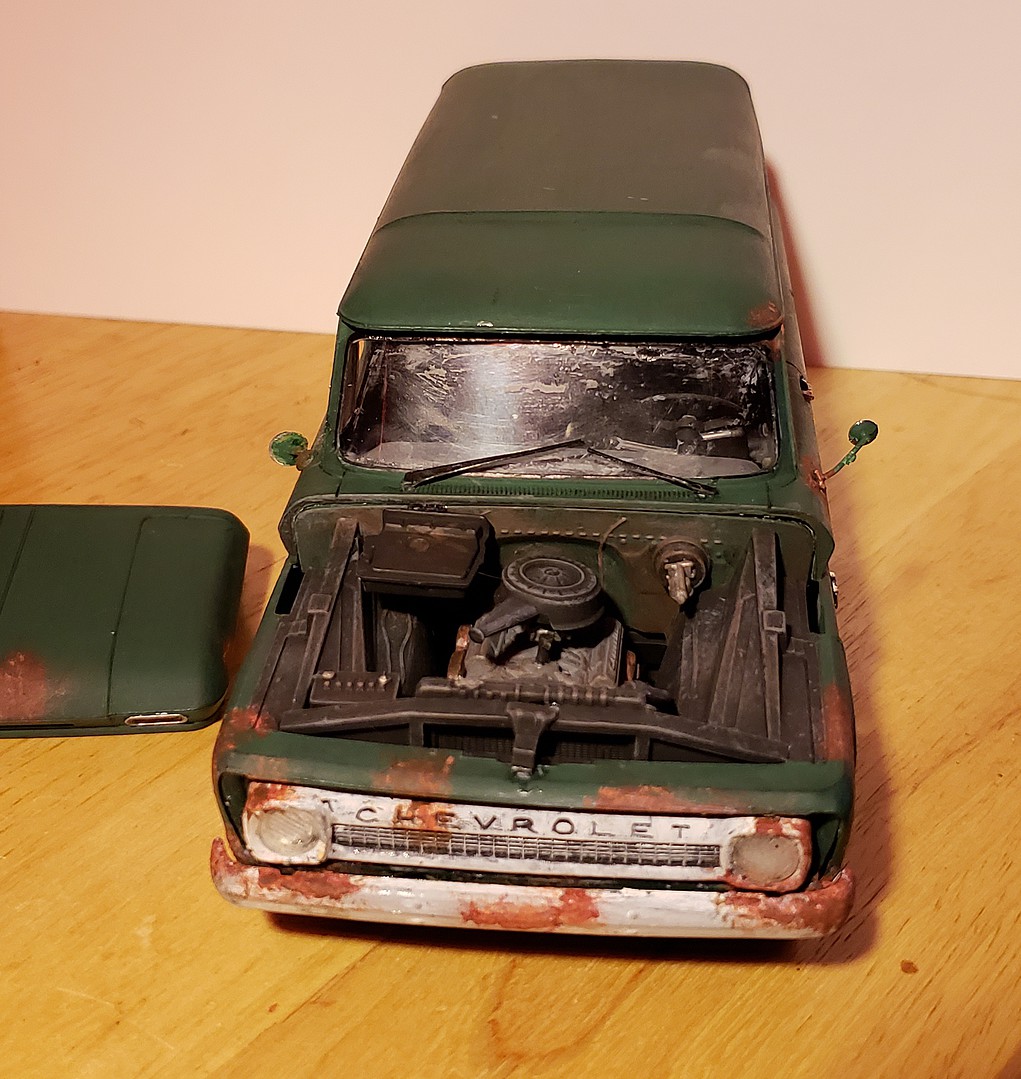 1966 Chevy Suburban -- Plastic Model Car Kit -- 1/25 Scale -- #854409 ...