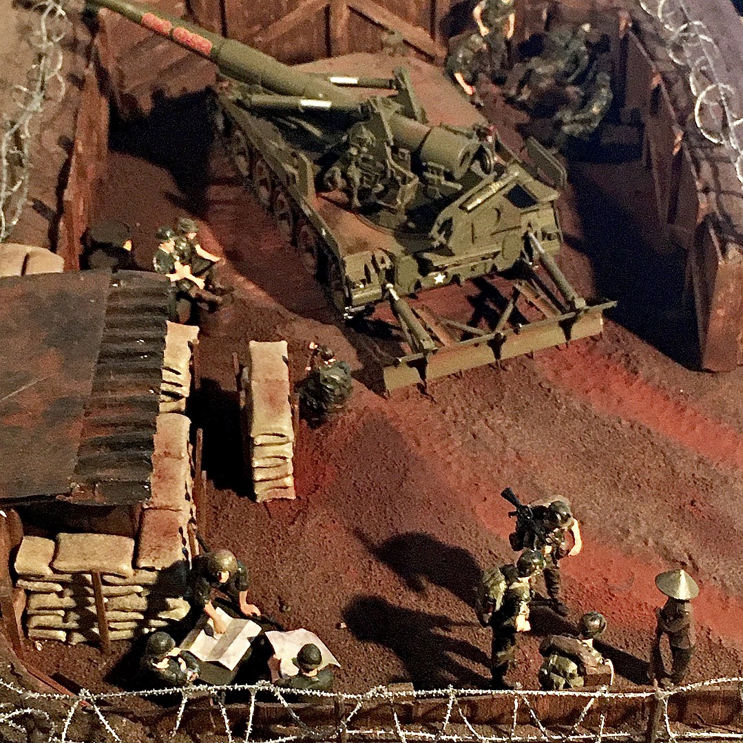 US Self-Propelled Gun M107 Vietnam War -- Plastic Model Military ...