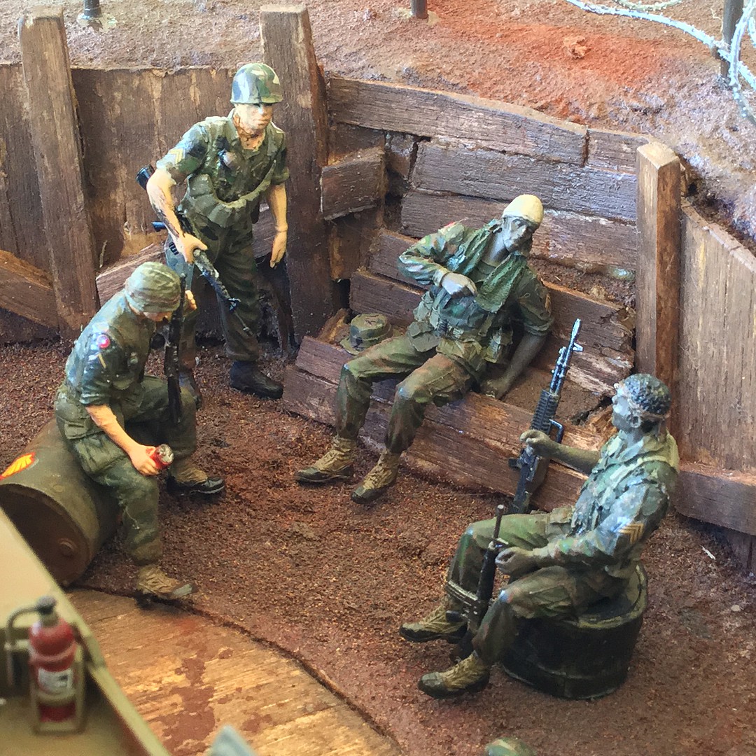 US Self-Propelled Gun M107 Vietnam War -- Plastic Model Military ...