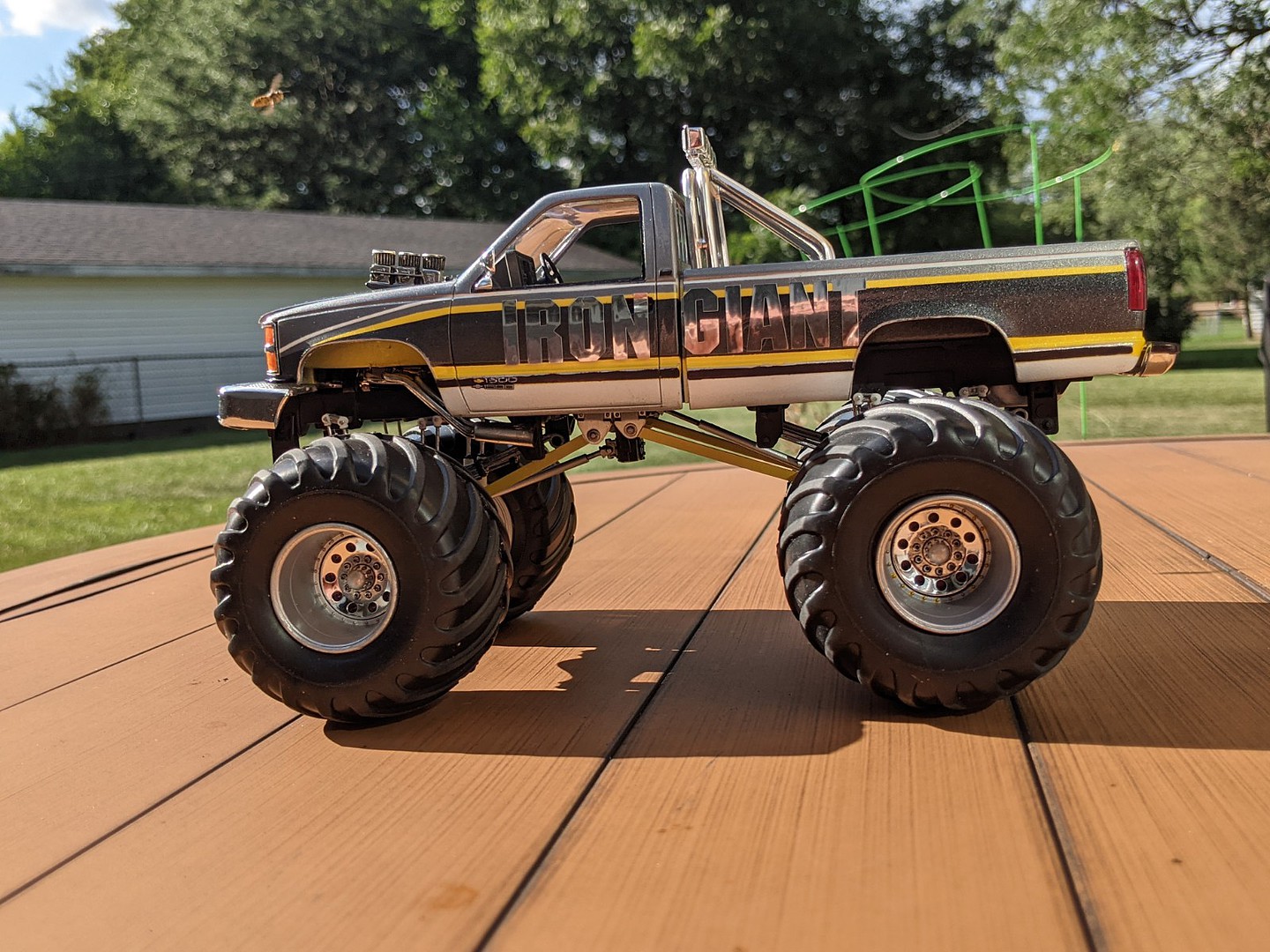 '88 Chevy Silverado Monster Truck -- 1/24 Scale Plastic Model Vehicle ...