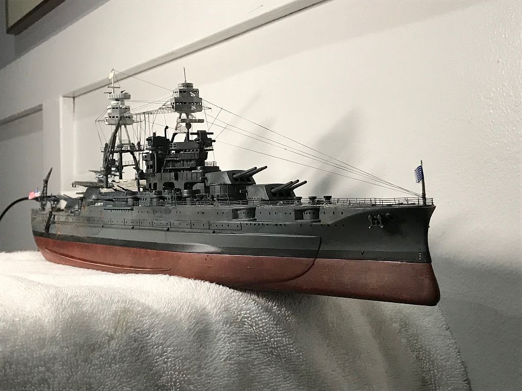 USS Arizona BB-39 -- Plastic Model Military Ship Kit -- 1/350 Scale ...