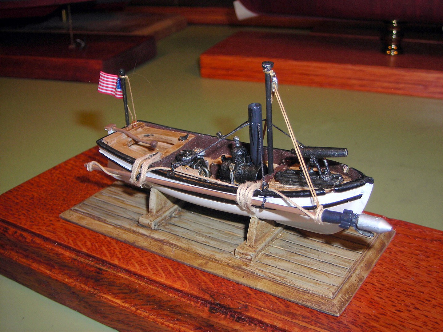 Gallery Pictures Cottage Lt. William Cushing's US Steam Picket Boat ...