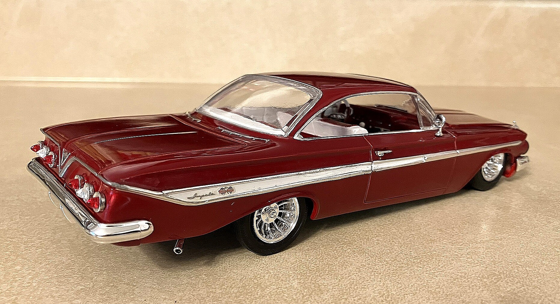 1961 Chevy Impala SS -- Plastic Model Car Kit -- 1/25 Scale -- #1013-12 ...