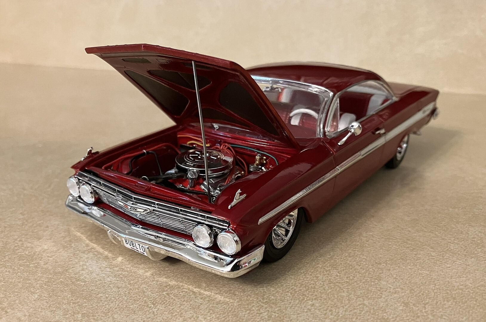 1961 Chevy Impala SS -- Plastic Model Car Kit -- 1/25 Scale -- #1013-12 ...
