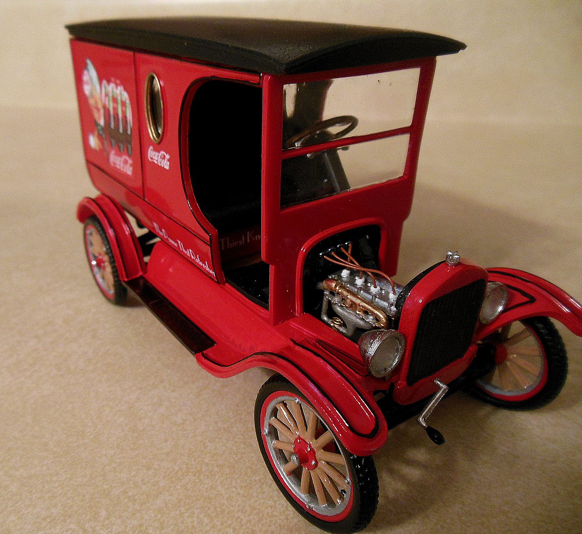 Gallery Pictures AMT Coca Cola 1923 Ford Model T Delivery Plastic Model ...