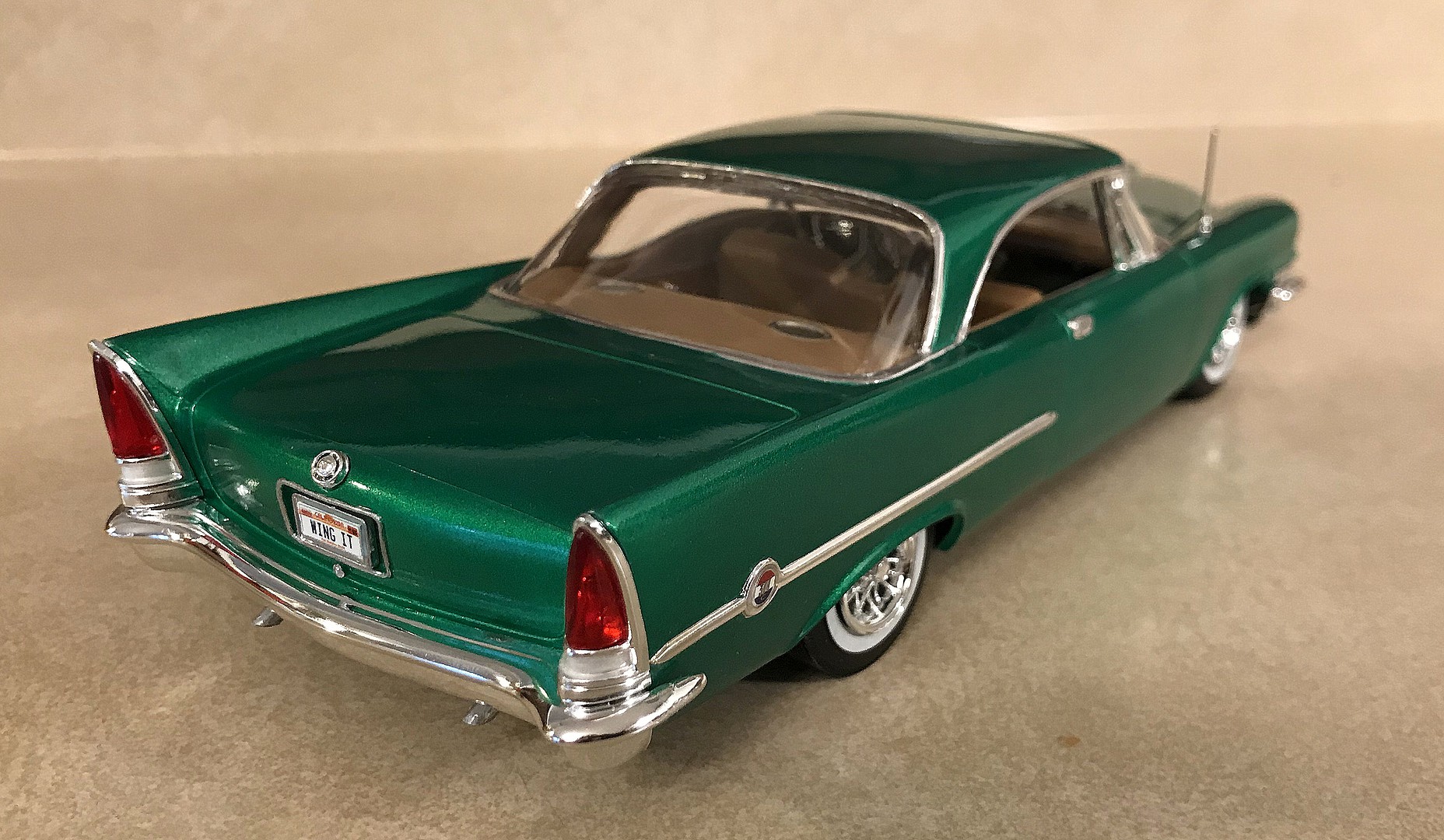 1957 Chrysler 300 -- Plastic Model Car Kit -- 1/25 Scale -- #1100-12 ...