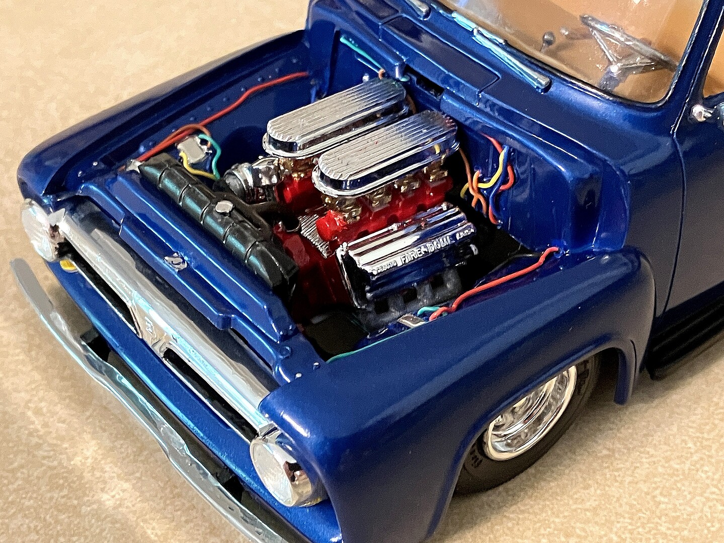 1953 Ford Pickup, Coca Cola 2T -- Plastic Model Truck Kit -- 1/25 Scale ...