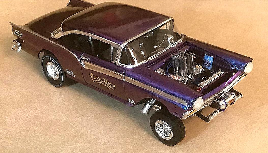 1957 Ford Gasser 2n1 -- Plastic Model Car Kit -- 1/25 Scale -- #854478 ...