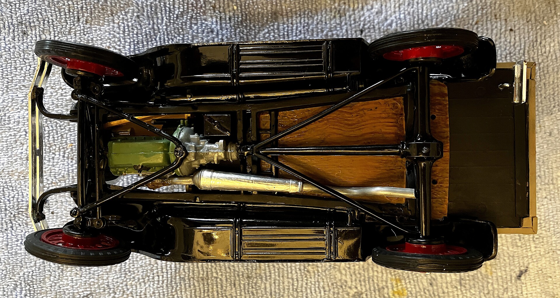 Coke 1929 Ford Woody Pickup Truck -- Plastic Model Truck Vehicle Kit ...