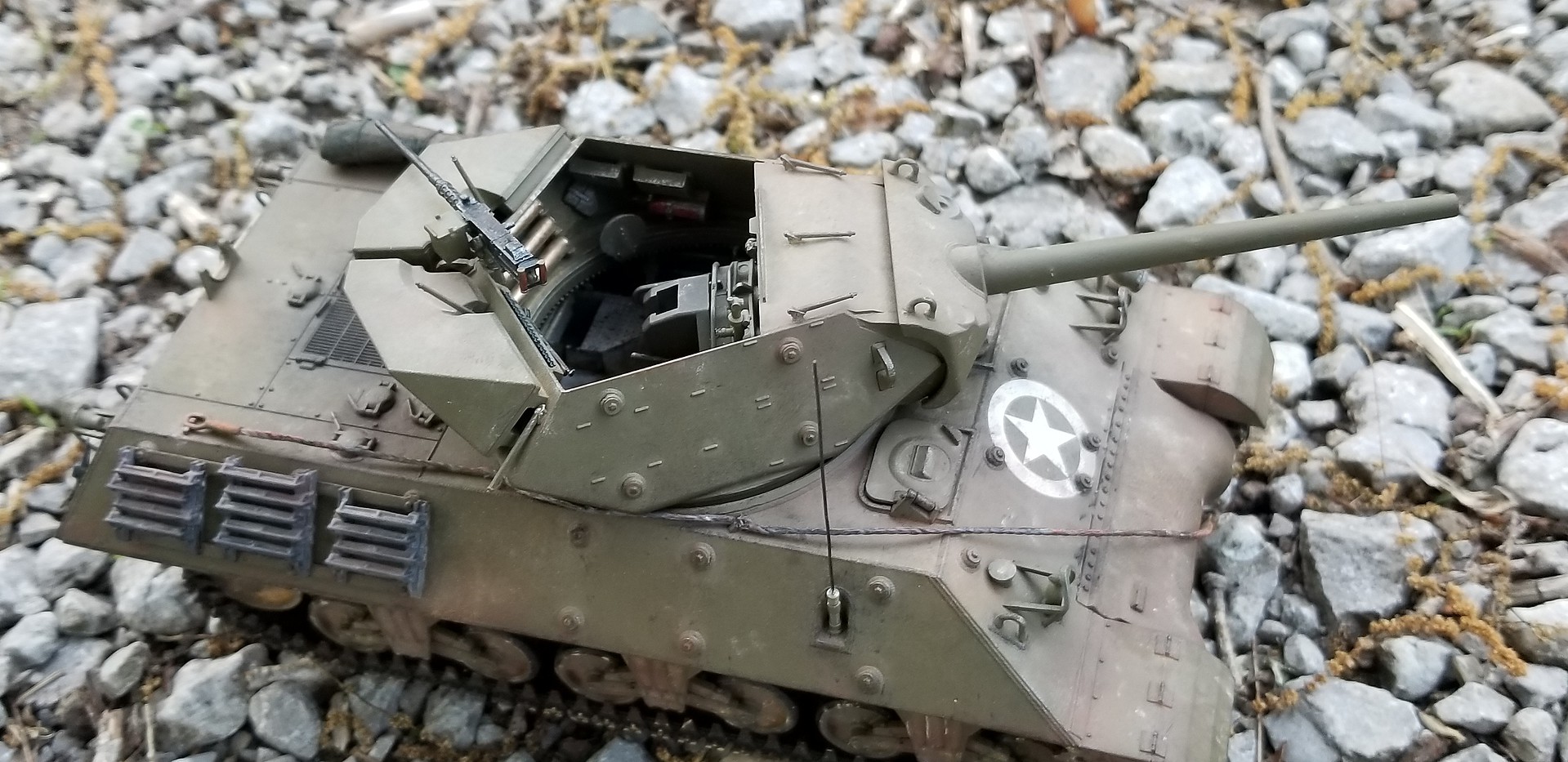US Tank Destroyer M10 Mid Production -- 1/35 Scale Plastic Model ...