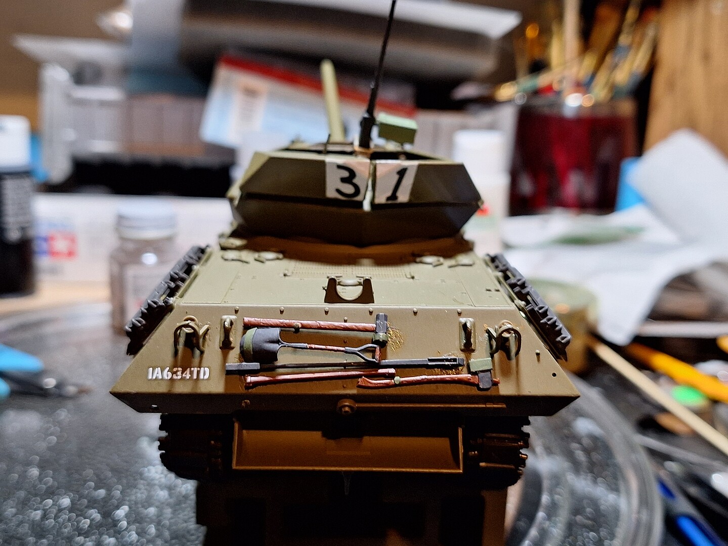 US Tank Destroyer M10 Mid Production -- 1/35 Scale Plastic Model ...