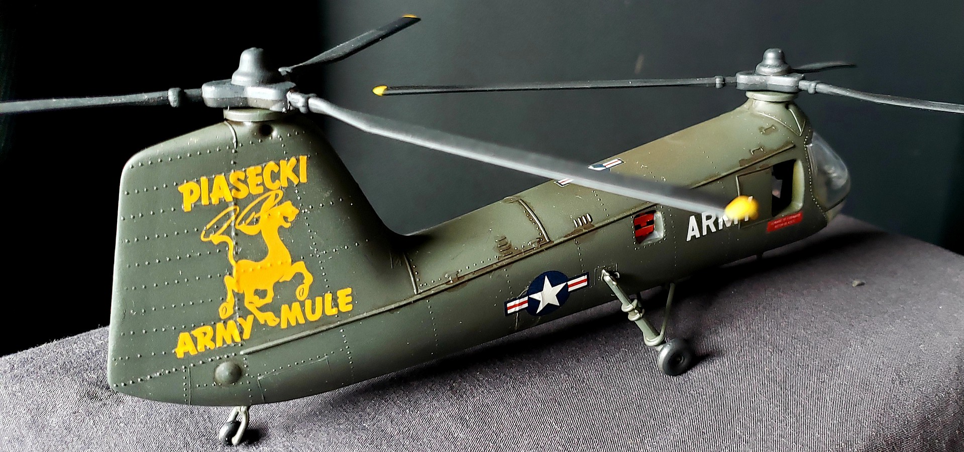 H-25 Army Mule Helicopter 1-48 pictures by tgary1934