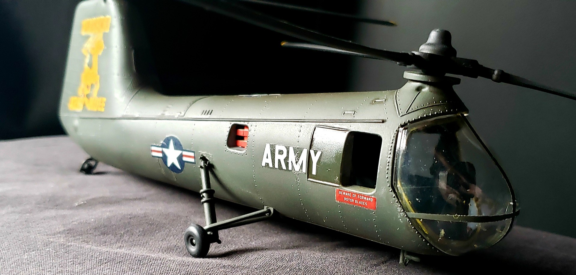 H-25 Army Mule Helicopter 1-48 pictures by tgary1934