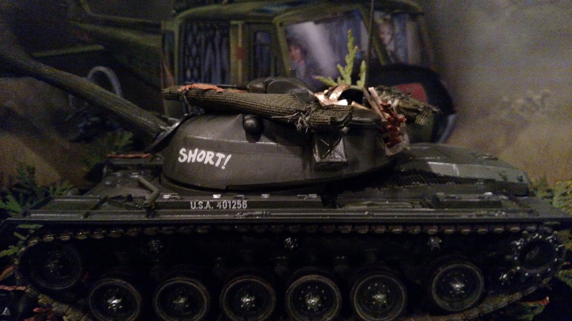 M-48 A-2 Patton Tank -- Plastic Model Tank Kit -- 1/35 Scale -- #857853 ...