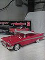 AMT 1958 Plymouth Christine Car (Red) Plastic Model Car Kit 1/25 Scale #801