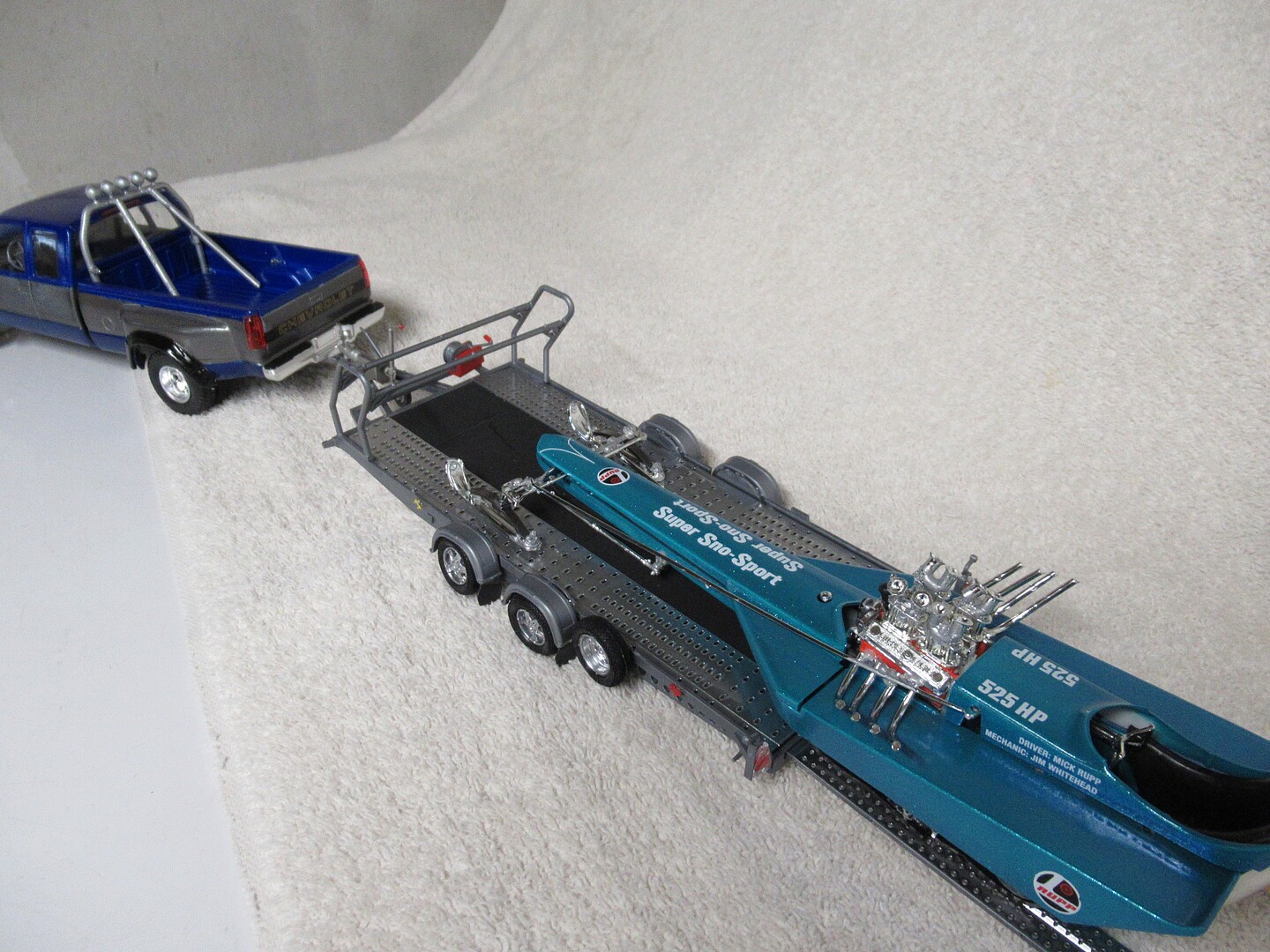 Brian James A4 Transporter Trailer (New Tool) -- Plastic Model Trailer Kit -- 1/24 Scale ...