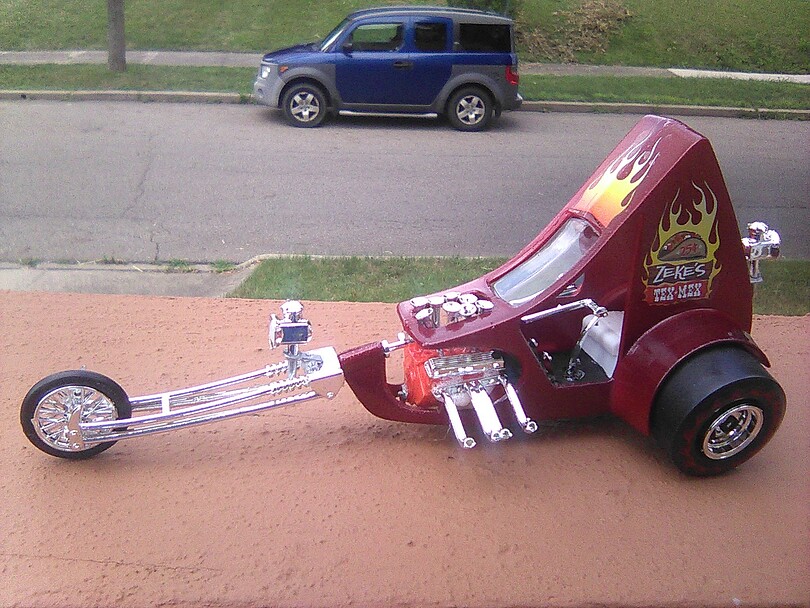 Taco Trike (Trick Trikes Series) -- Plastic Model Motorcycle Kit -- 1/ ...