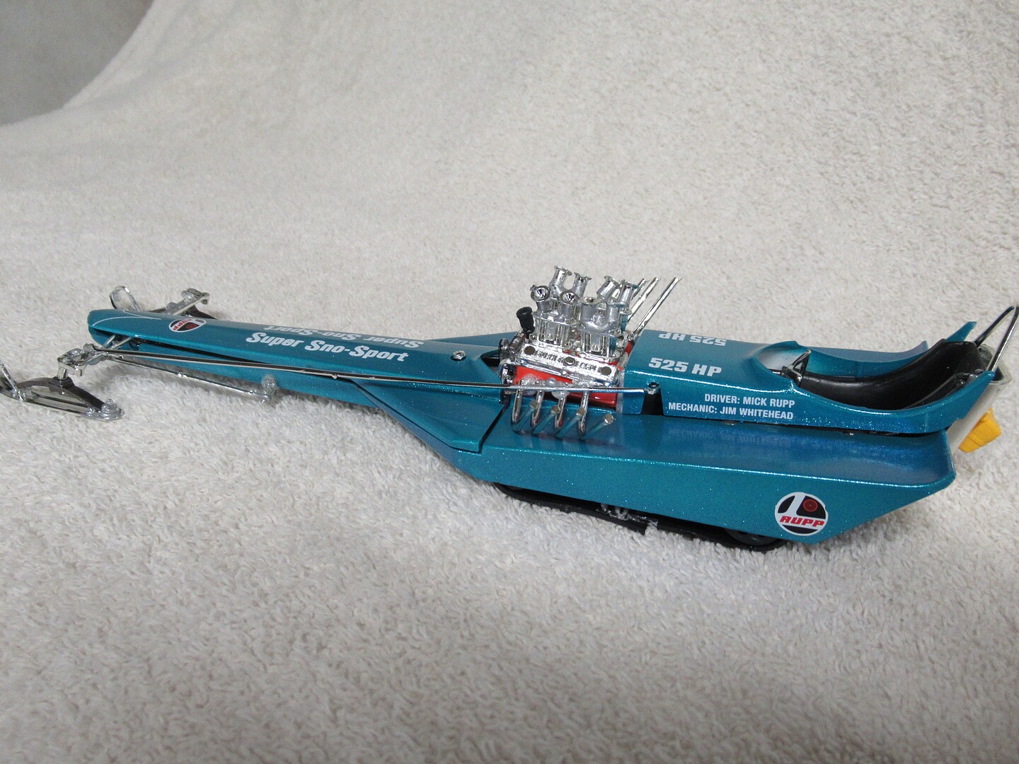 Rupp Super Sno-Sport Snow Dragster -- Plastic Model Car Vehicle Kit ...