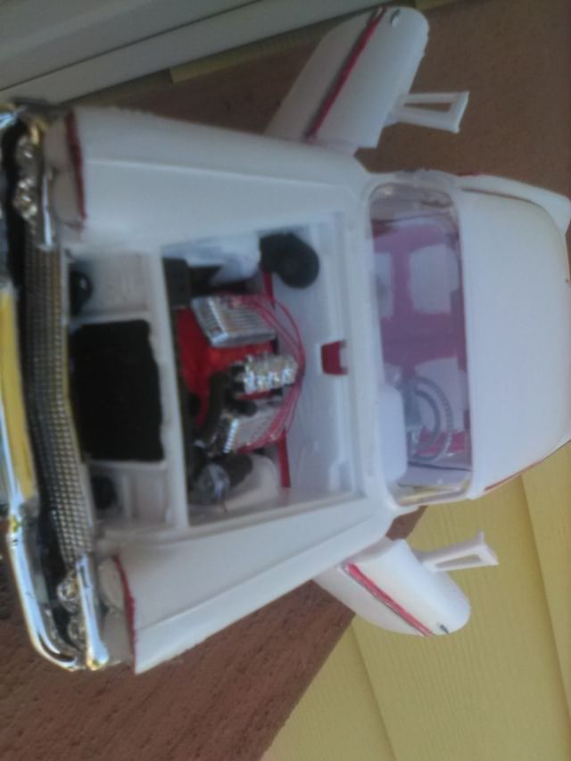 58 Chevy Impala Hardtop Ala Impala -- Plastic Model Car Vehicle Kit ...