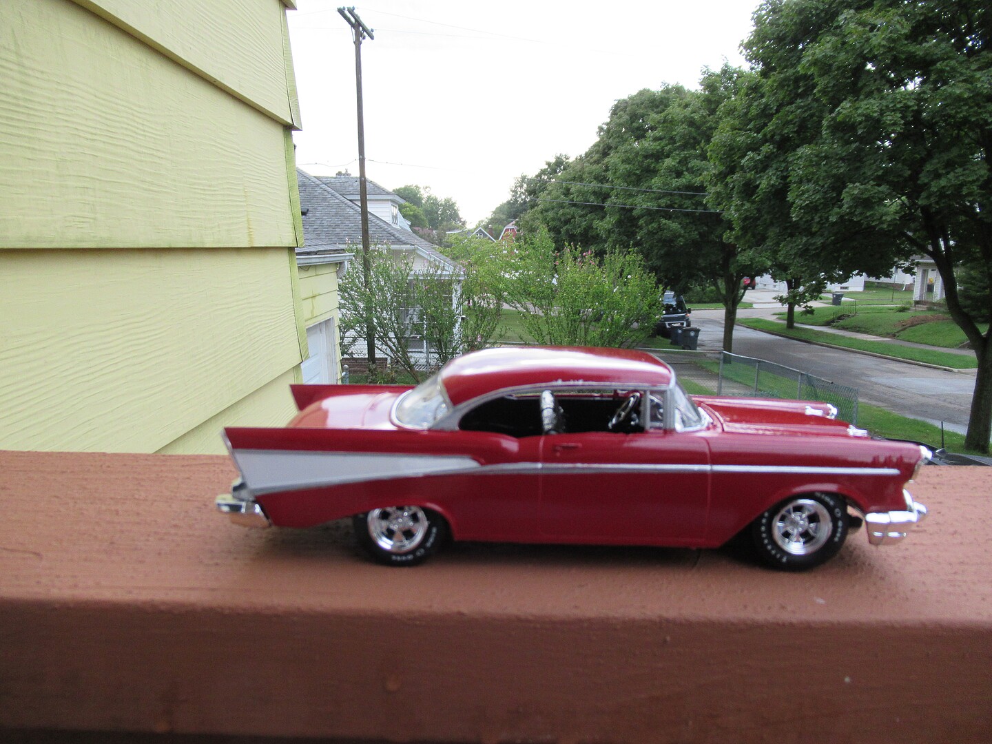 1957 Chevy Bel Air Pepper Shaker Race Car -- Plastic Model Car Vehicle ...