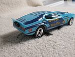 MPC Blue Max Long Nose Mustang Funny Car