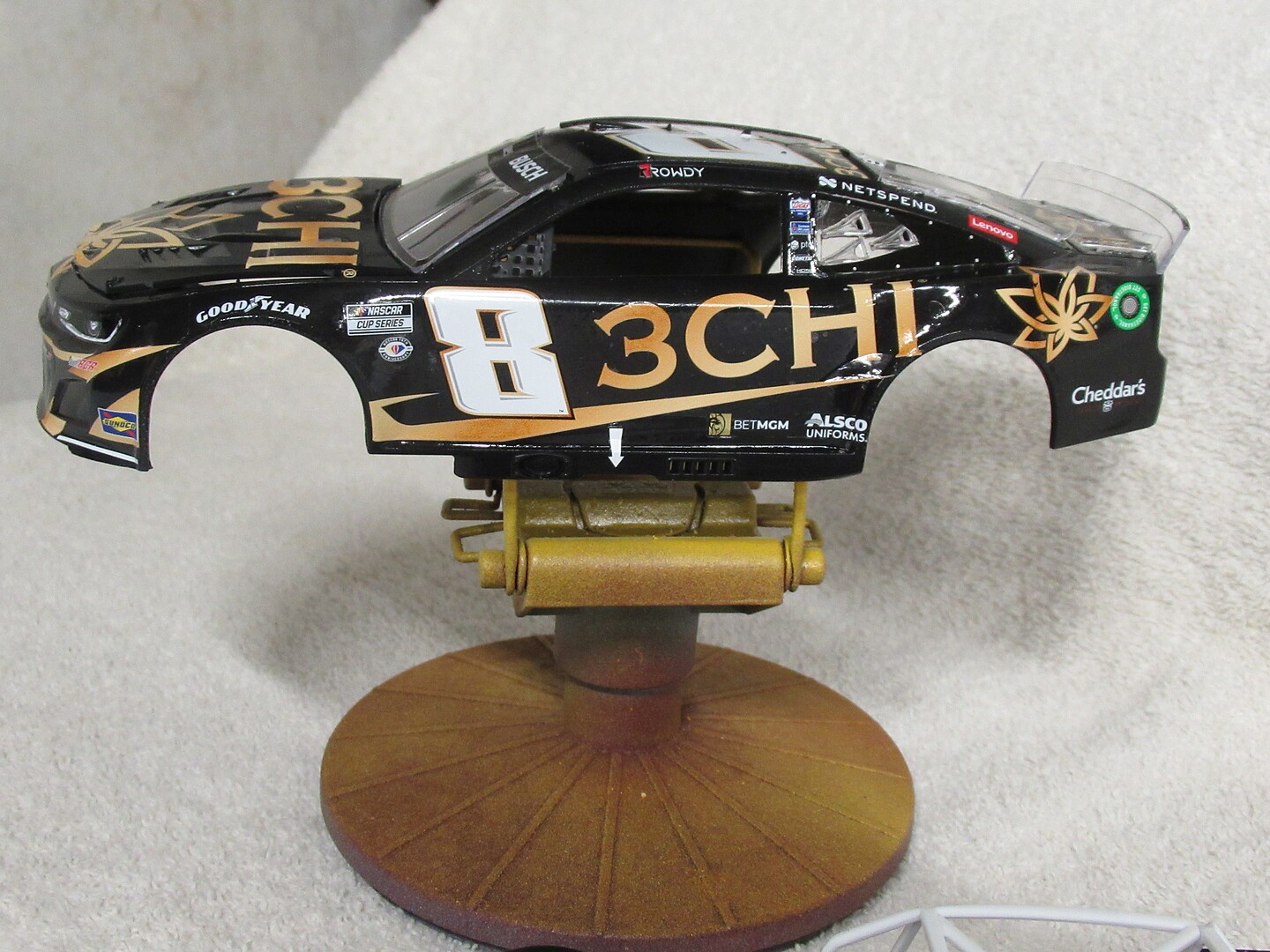 Kyle Busch 2023 NASCAR Chevrolet Camaro ZL1 -- Plastic Model Car Kit ...