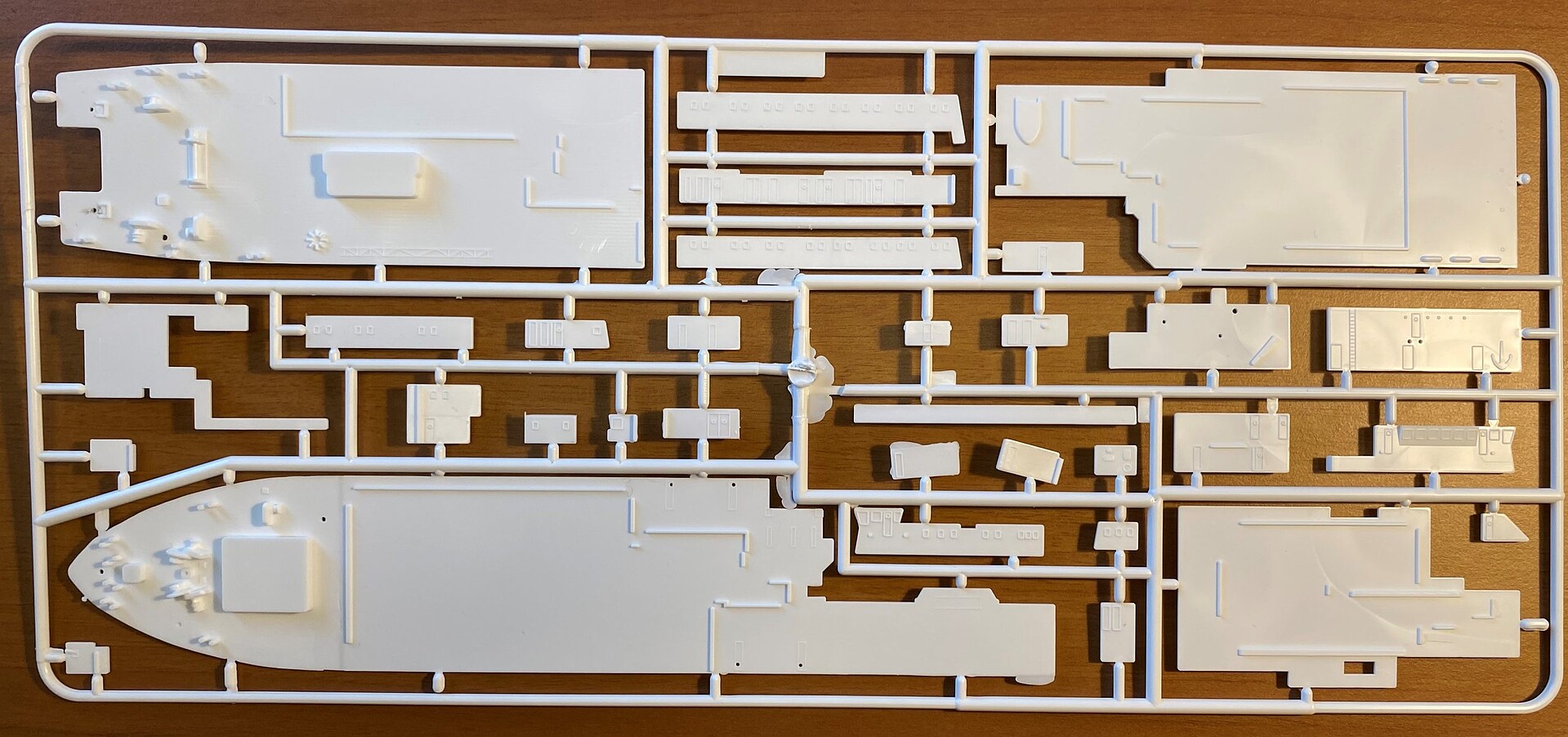 German Research Vessel Meteor -- Plastic Model Commercial Ship Kit -- 1 ...