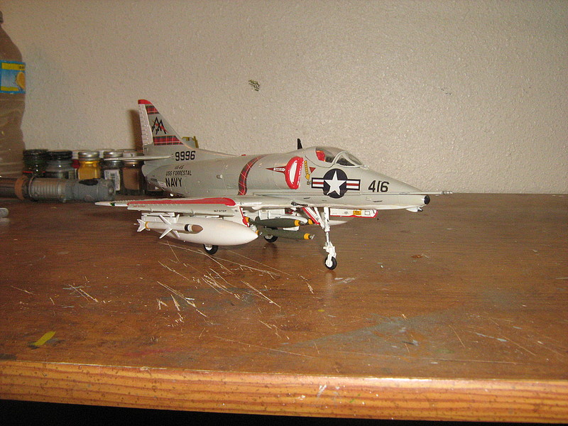 A-4 Skyhawk Blue Angels -- Plastic Model Airplane Kit -- 1/48 Scale ...