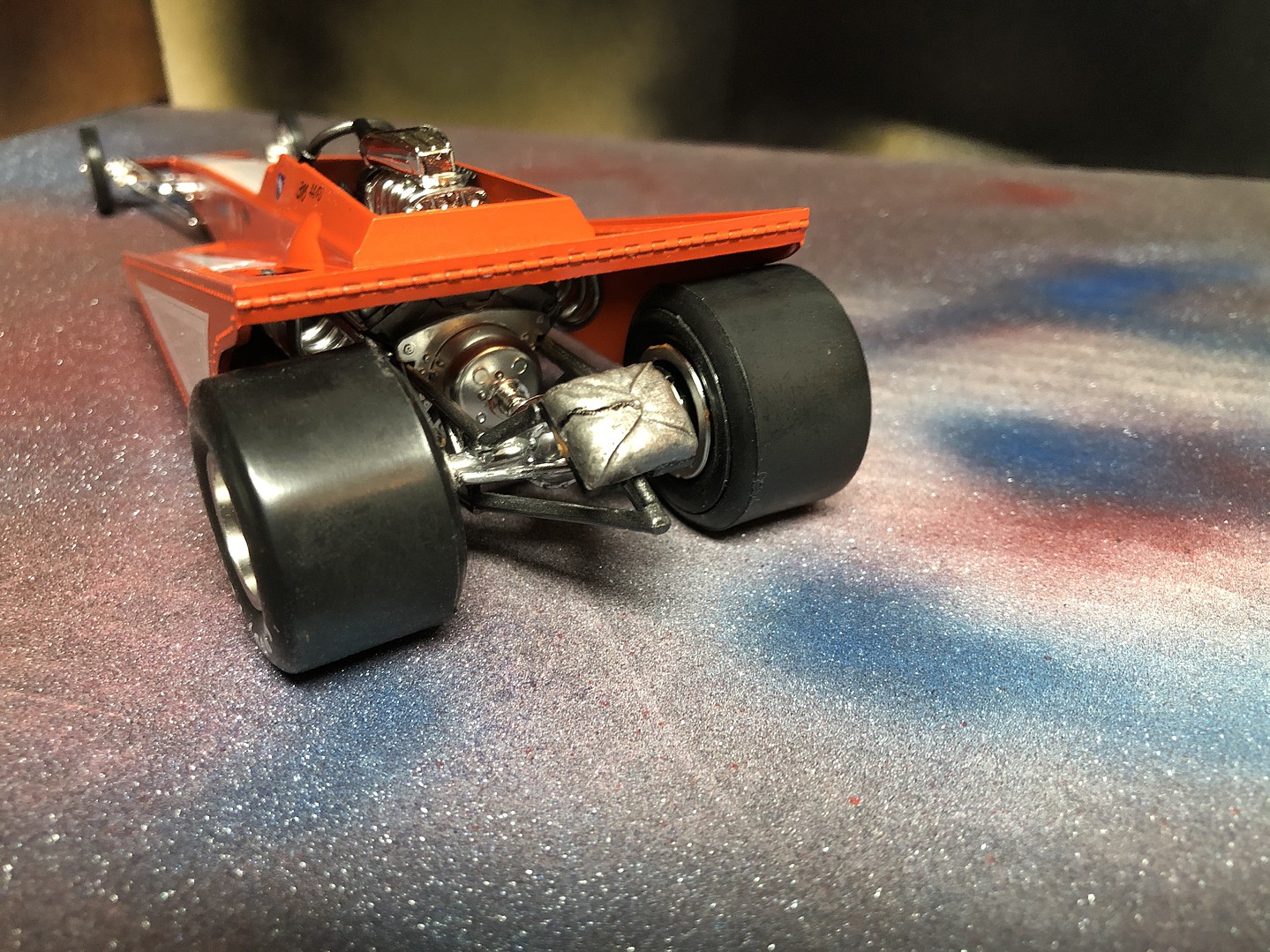 Flying Wedge Dragster Original Art Serie -- Plastic Model Car Kit -- 1/ ...